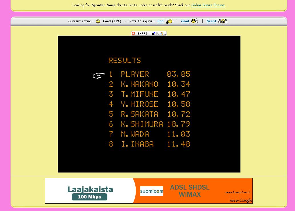 Y8 Sprinter 2 Player Games - new release - filedrive