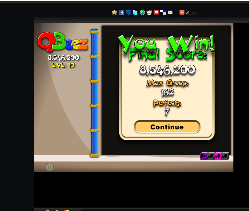 Qbeez - the puzzle game with personality