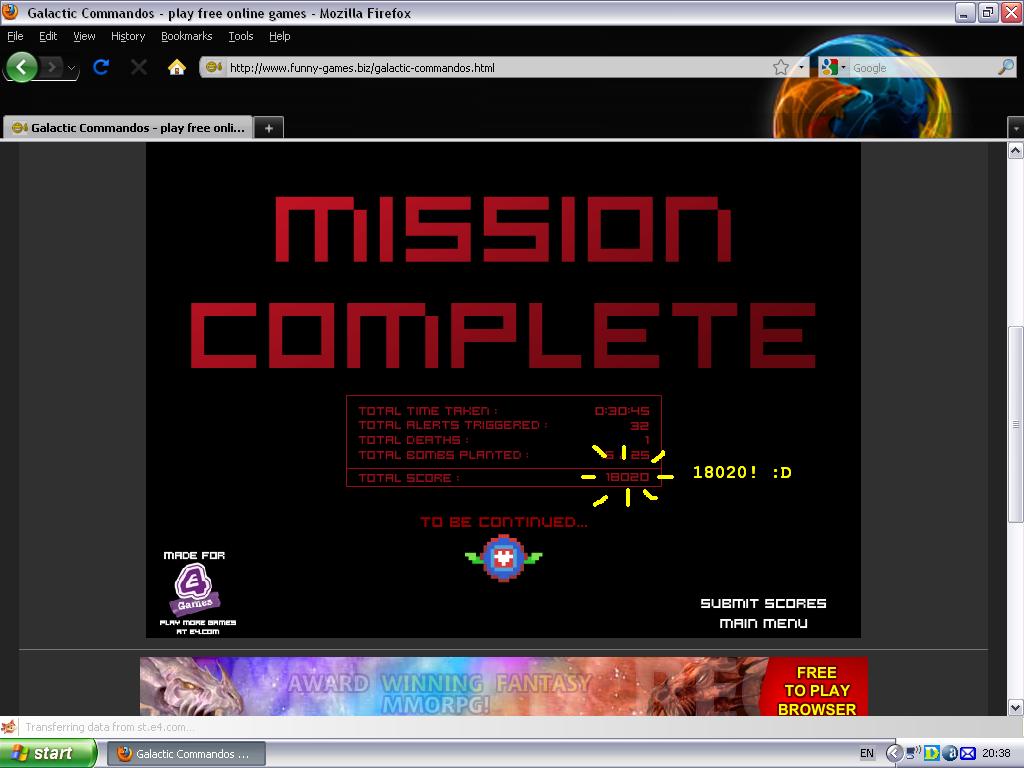 Galactic Commandos - play free online games