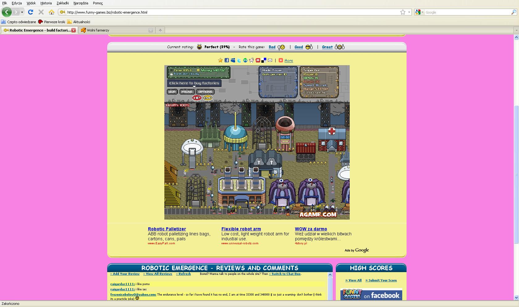 Robotic Emergence - build factories, produce robot armies, conquer the ...