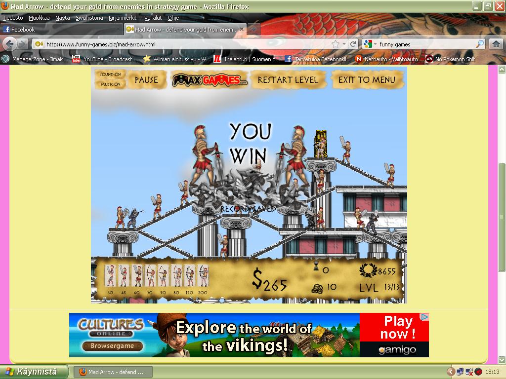 Mad Arrow - defend your gold from enemies in strategy game