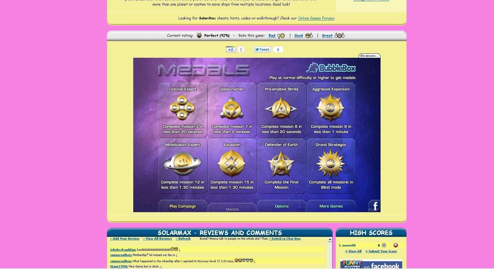 SolarMax - play action realtime strategy game