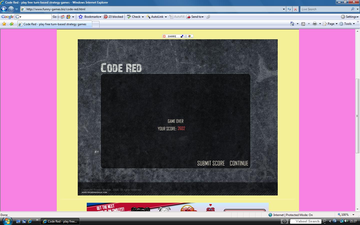 Code Red - play free turn-based strategy games